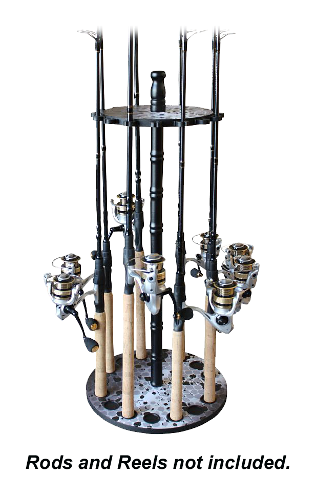 Rush Creek Creations 16-Rod Storage Floor Rack | Bass Pro Shops